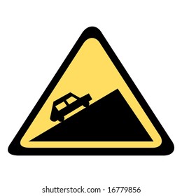 Warning Sign Elevation Stock Illustration 16779856 | Shutterstock