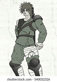 Warrior Draw Stock Illustration 540032326 | Shutterstock