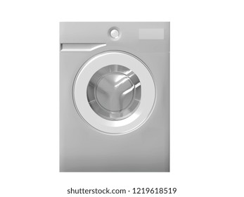 Washing Machine 3d Render Stock Illustration 1219618510