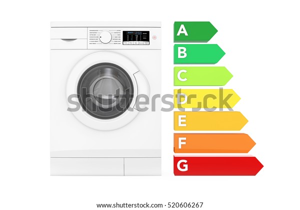 Washing Machine Energy Efficiency Chart On Stock Illustration 520606267 ...