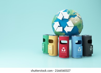 Waste Separation Concept Classify Before Discarding Stock Illustration ...
