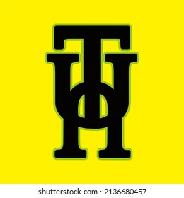 Wat Initial Font Logo Stock Illustration 2136680457 | Shutterstock