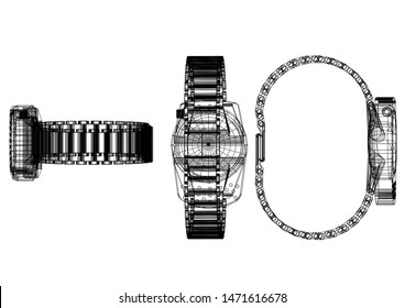 244 Smart watch blueprint Images, Stock Photos & Vectors | Shutterstock