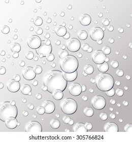 Water Bubbles Pattern Background Stock Illustration 305766824 ...