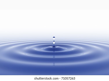 Water Drop White Background Stock Illustration 71057263 | Shutterstock