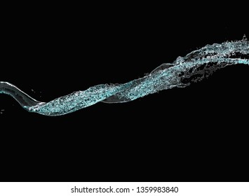 Water Flow 3d Rendering Stock Illustration 1359983840 | Shutterstock