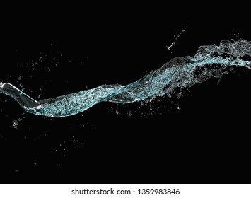 Water Flow 3d Rendering Stock Illustration 1359983843