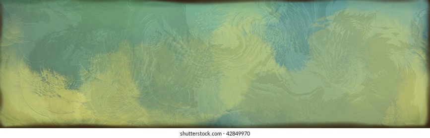 Water Ripple Cloud Reflection Header Stock Illustration 42849970 ...