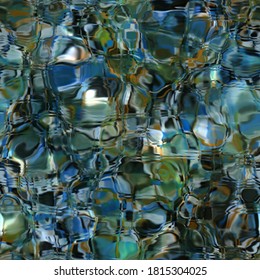 Water Ripple Reflection Texture Background Seamless Stock Illustration ...