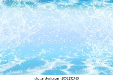 Water Surface Splash Gradient Background Image Stock Illustration ...