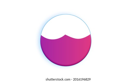 Water Wave Loading Animation Wave Effects Stock Illustration 2016196829 ...