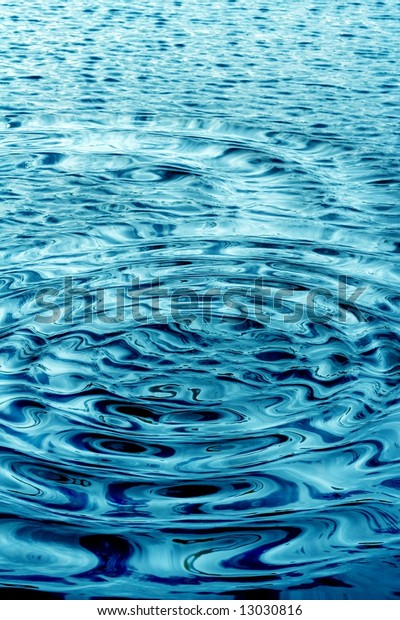 Water Wavy Texture Stock Illustration 13030816