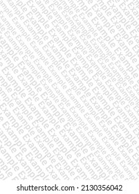 Watermark Example Background Full Cover Page Stock Illustration ...