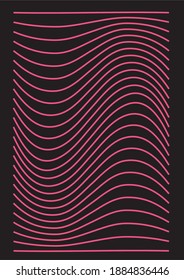 Wave Background Front Side That Can Stock Illustration 1884836446 ...