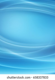 Wave Blue Chrome Background 3d Image Stock Illustration 658337833 ...