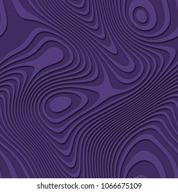 Wave Seamless Texture Shadow 3d Illustration Stock Illustration ...