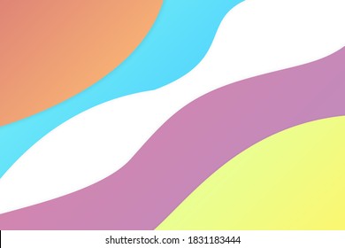 Wave Shape Background Image Make Best Stock Illustration 1831183444 ...