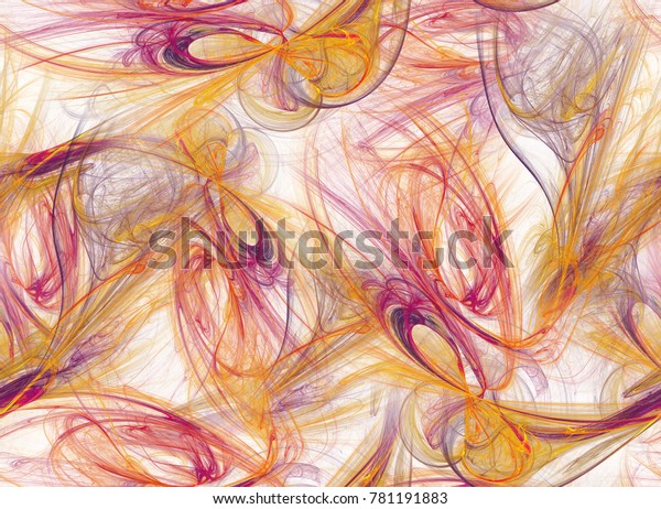 Wavy Bright Pattern Seamless Background Abstract Stock Illustration ...