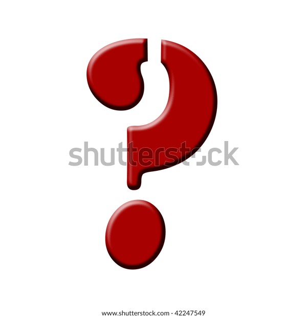 Wax Font Question Mark Stock Illustration 42247549 | Shutterstock