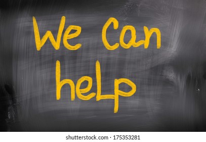 We Can Help Concept Stock Illustration 175353281 | Shutterstock