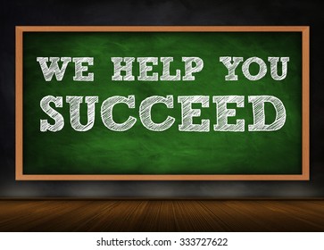 We Help You Succeed Stock Illustration 333727622 | Shutterstock