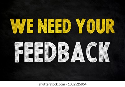 468 We need your feedback Images, Stock Photos & Vectors | Shutterstock