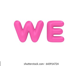 Pink Jelly Alphabet On Blue Background Stock Vector (Royalty Free ...
