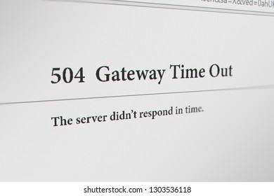 73 Gateway timeout Images, Stock Photos & Vectors | Shutterstock