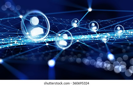 Web Connection Communication Stock Illustration 360695324 | Shutterstock
