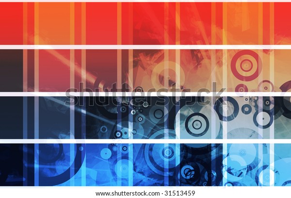 Website Headers Design Clip Art Set: ภาพประกอบสต็อก 31513459 | Shutterstock