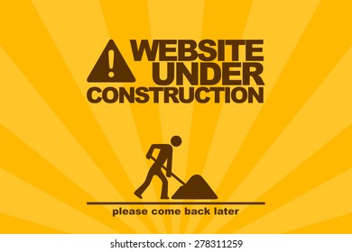 Website Under Construction Stock Illustration 278311259 | Shutterstock