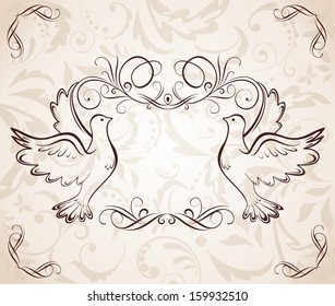 739 Dove scroll Images, Stock Photos & Vectors | Shutterstock