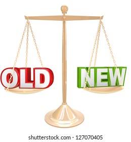 216 Old vs new comparison Images, Stock Photos & Vectors | Shutterstock