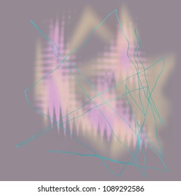 Weird Abstract Background Abnormal Abstract Texture Stock Illustration ...