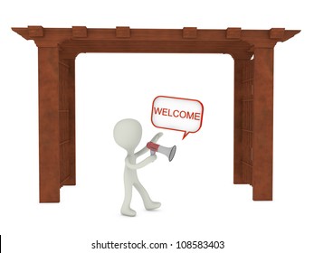 Welcome Message Stock Illustration 108583403 | Shutterstock