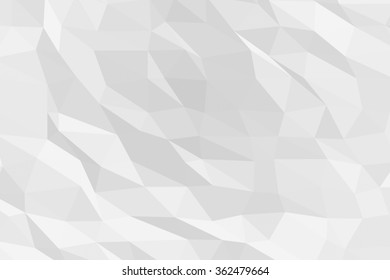 White Abstract Polygon Background Stock Illustration 362479664 ...