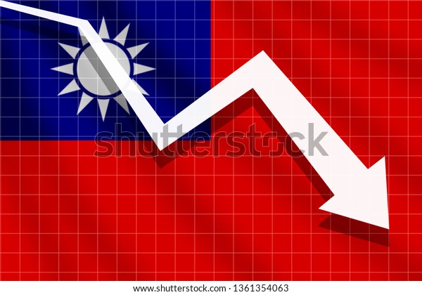 White Arrow Fall Down On Background Stock Illustration 1361354063 ...