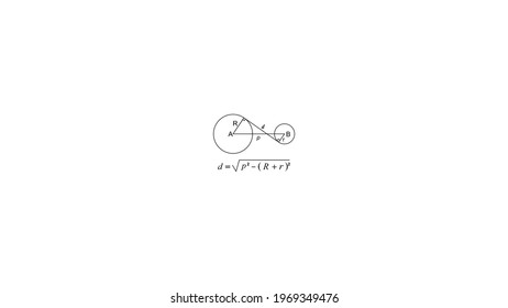 White Background Image Math Formula Middle Stock Illustration ...