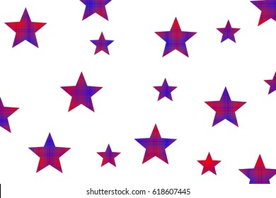 White Background Purple Red Checkered Stars 库存插图 618607403 | Shutterstock