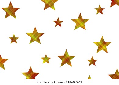 White Background Red Yellow Checkered Stars 库存插图 618607943 | Shutterstock
