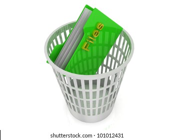 White Basket Folder Files Stock Illustration 101012431 | Shutterstock