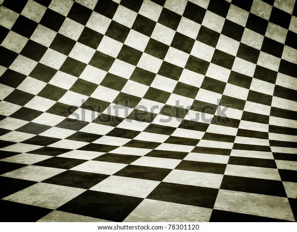 White Black Cube Background 2d Illustration Stock Illustration 78301120