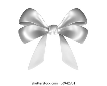 White Bow Stock Illustration 56942701 | Shutterstock