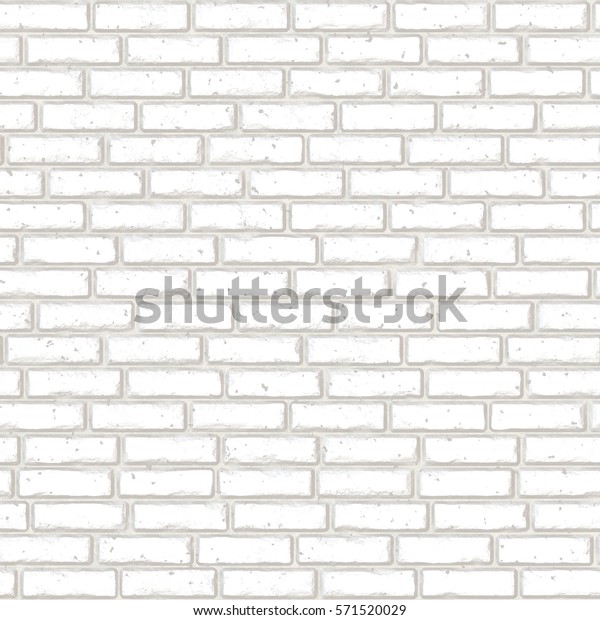 Ilustración de stock sobre White Bricks Texture Light Brick Wall 571520029