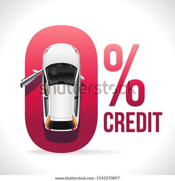 White Car Open Door Form Zero Stock Illustration 1543370897 | Shutterstock