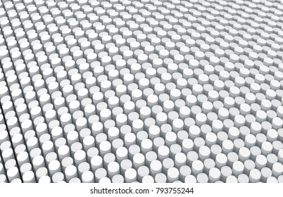 White Column Background 3d Render Round Stock Illustration 793755244 ...