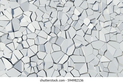 White Damage Surface Background Cracked Texture Stock Illustration ...
