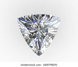 White Diamond White Background Stock Illustration 1009798591 | Shutterstock