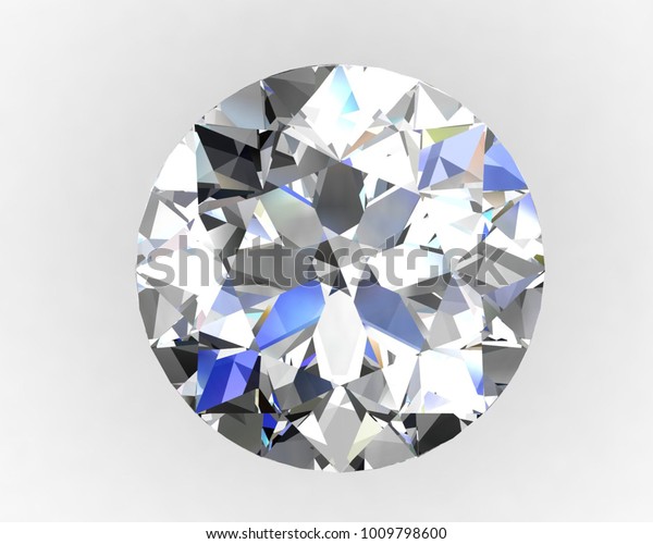 White Diamond White Background 库存插图 1009798600 | Shutterstock