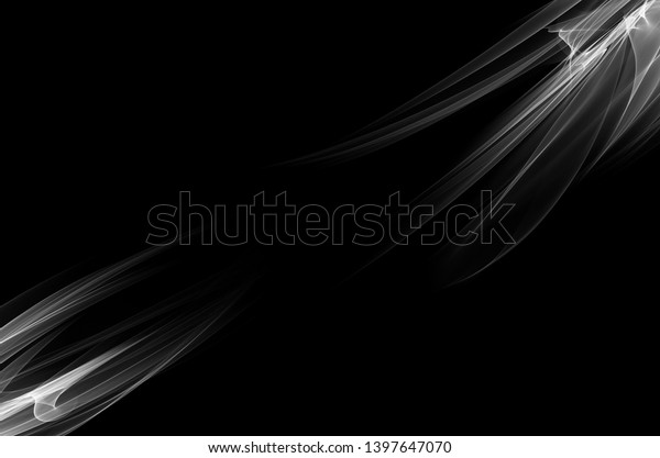 White Energy Flow Light Path On Stock Illustration 1397647070 ...